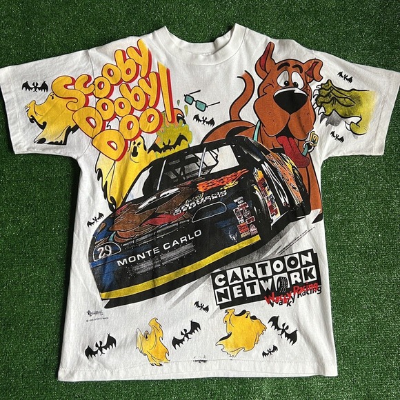 Wild Oats | Shirts | Vintage Scooby Doo Cartoon Network Nascar Wacky ...
